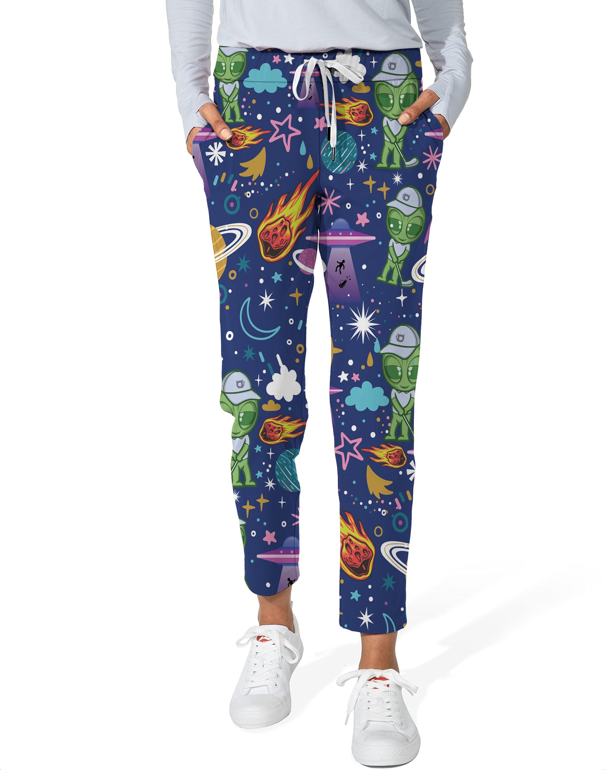 Alien Army-Women's 7/8 Stretch Ankle Golf Pants