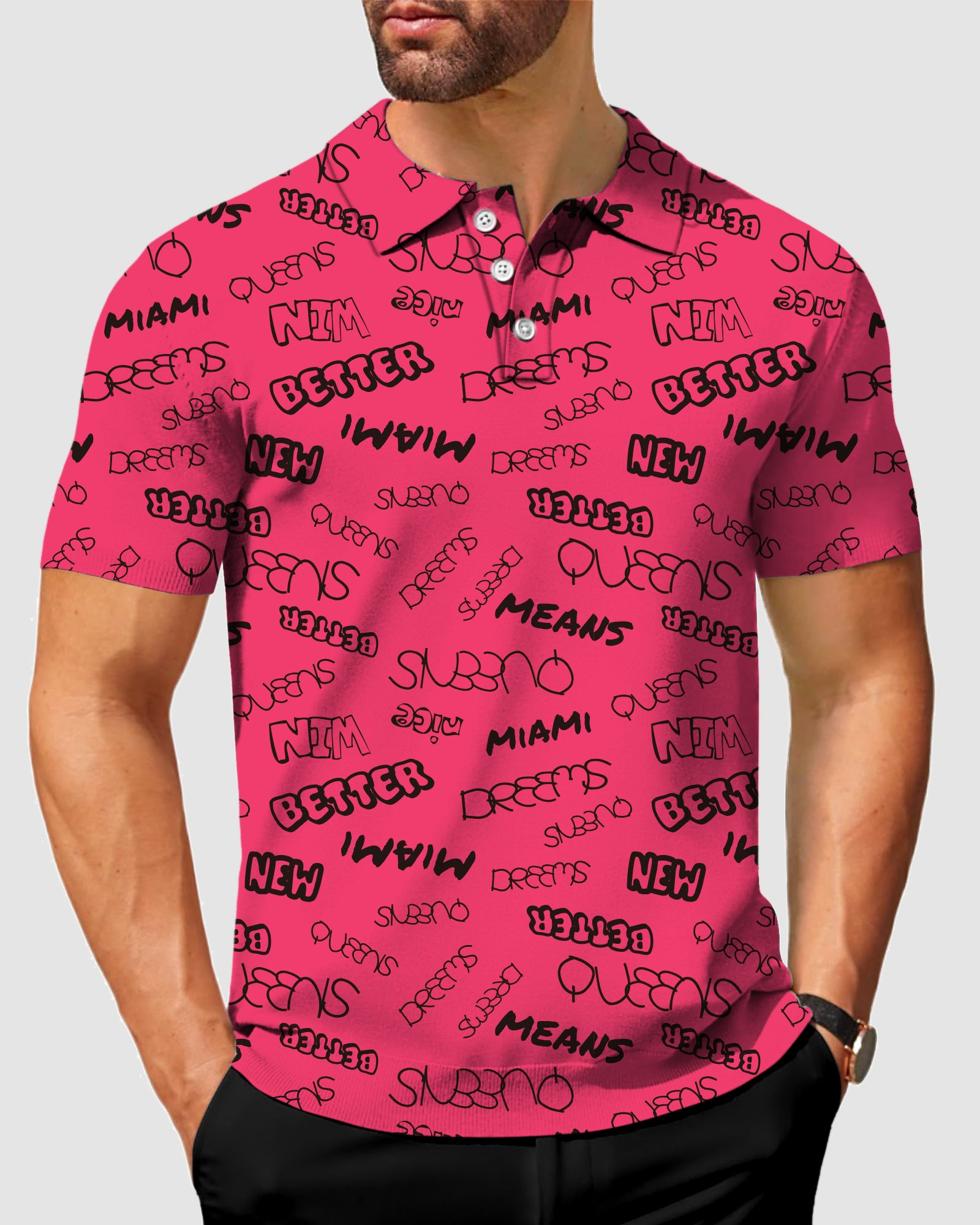 Men's New Better Miami Polo