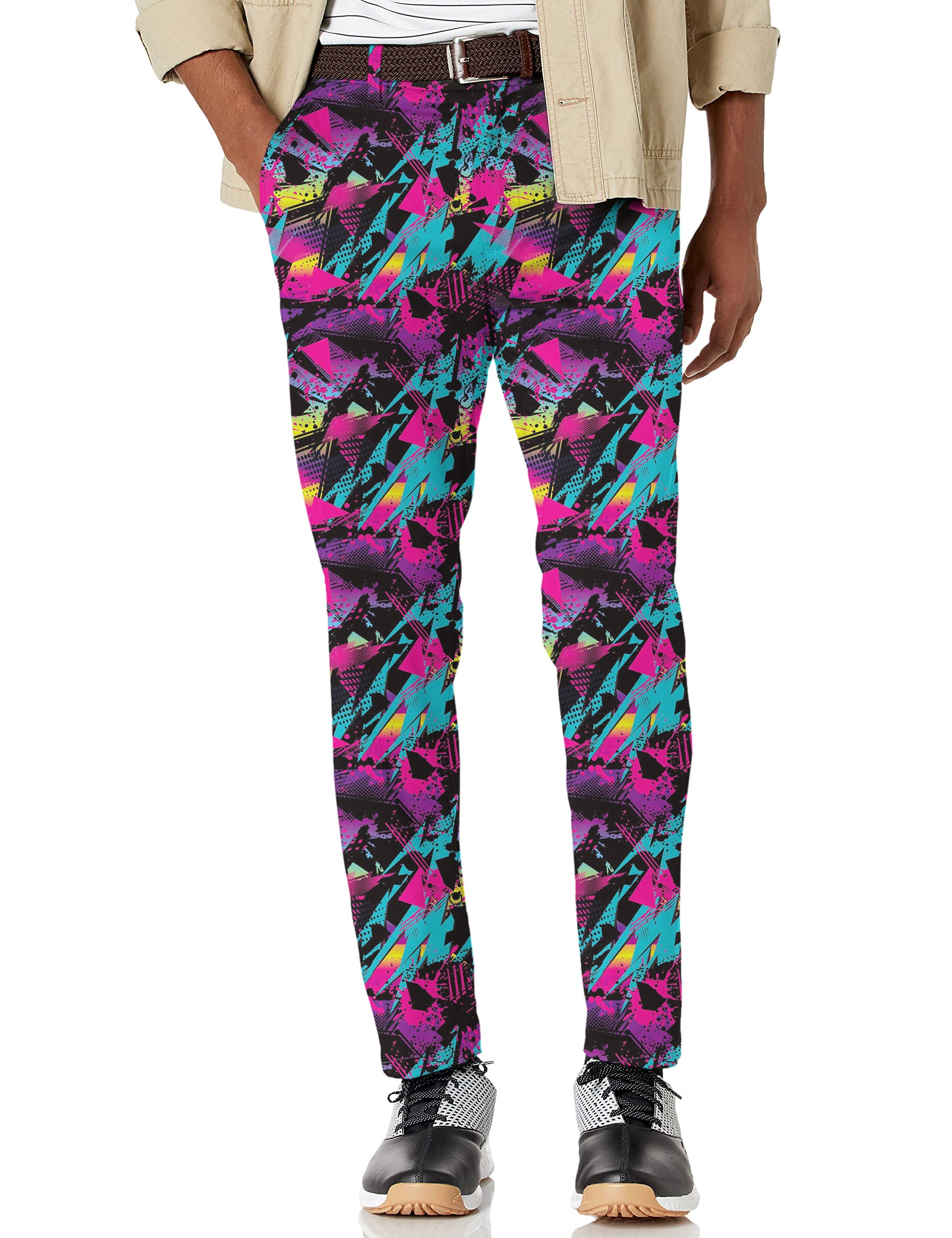 Men's Retro er Stretch Golf pants - Lightweight & Moisture-wicking