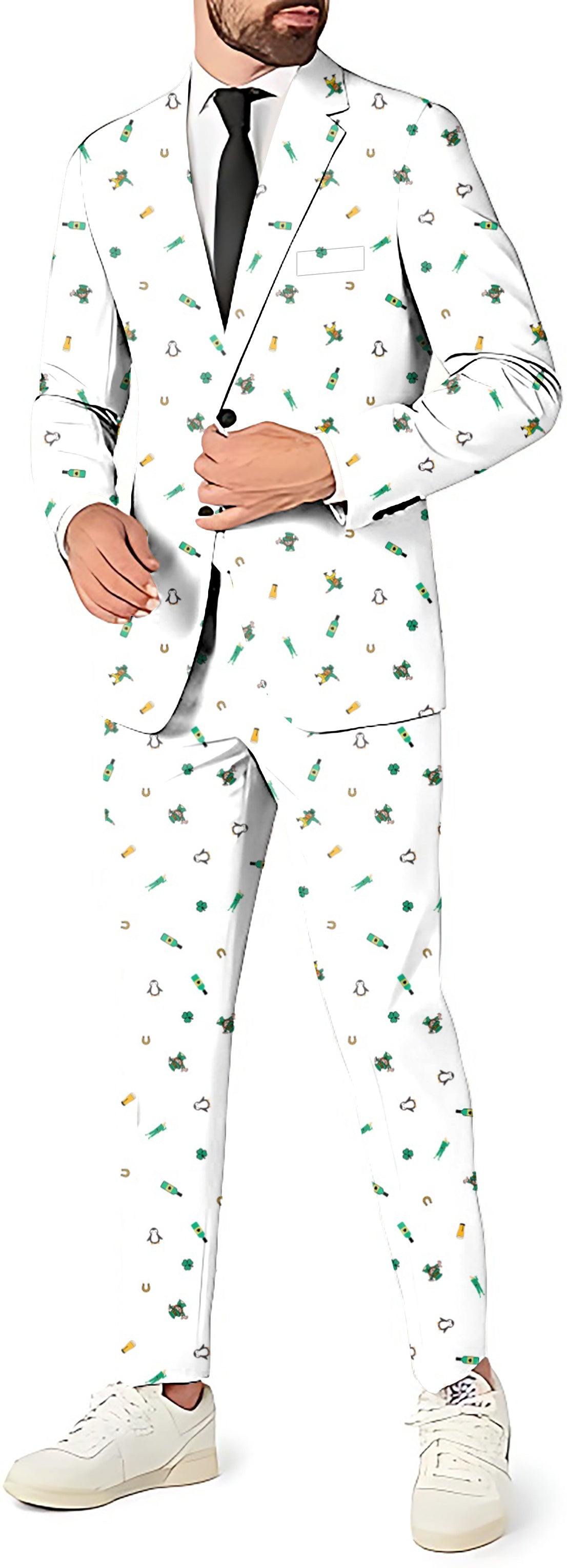 beer Men's Party Costumes-Theme Party 2 or 3pcs Suit set-Blazer Pants ...