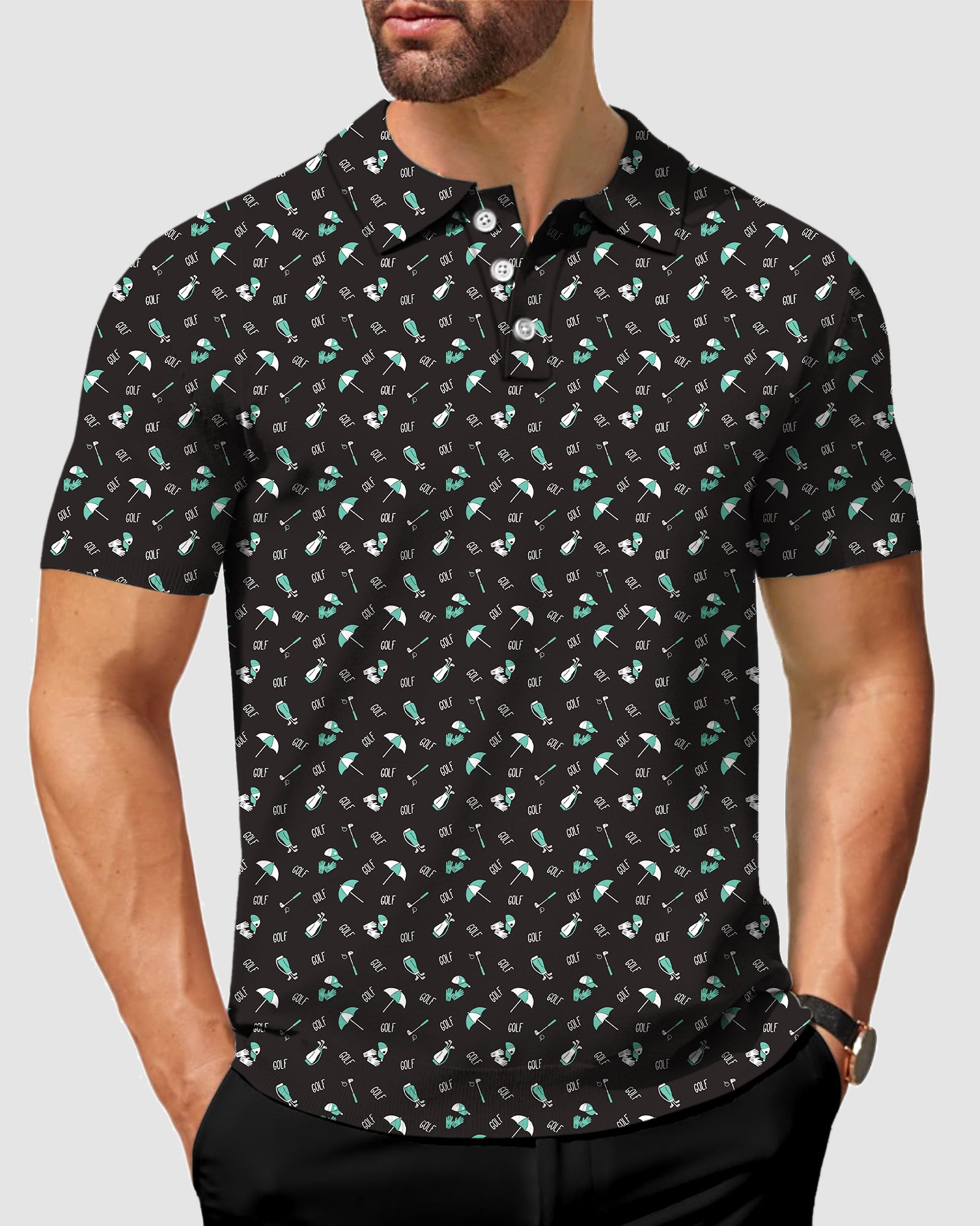Men's Night Vision Golf Equipment Golf Polo