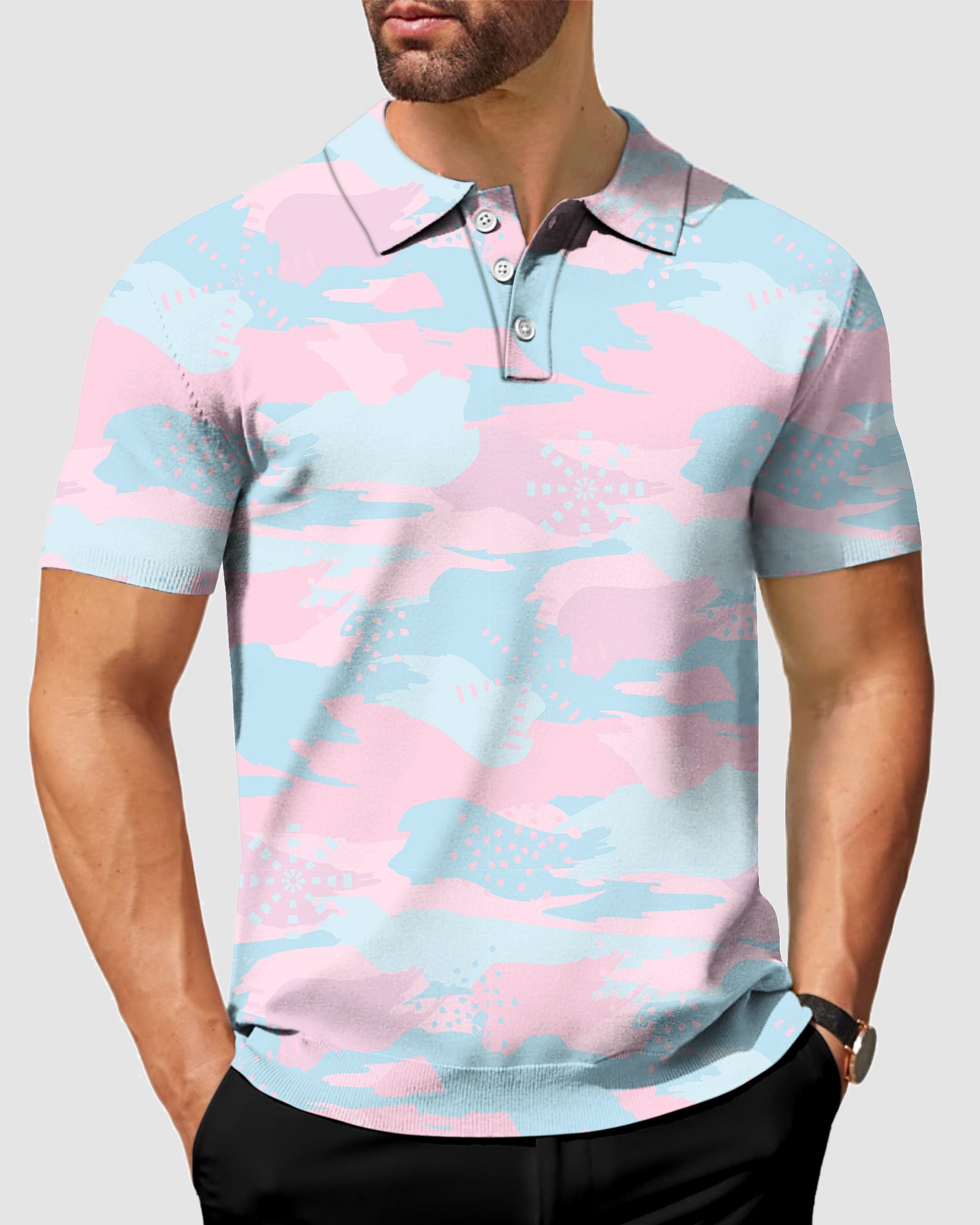 Men's URBAN INSPIRED golf polo - Customized Elegance & Comfort